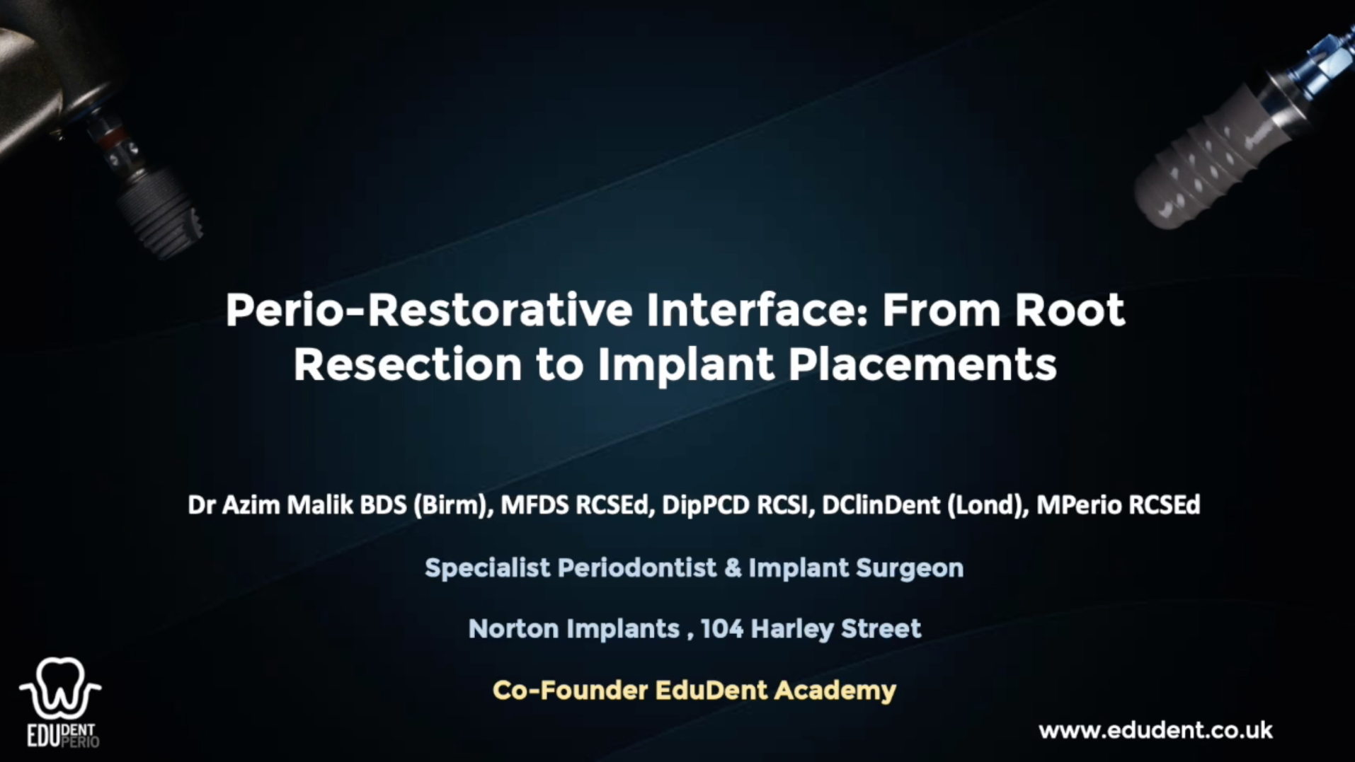 Dentistry CPD - Video: Perio-restorative interface
